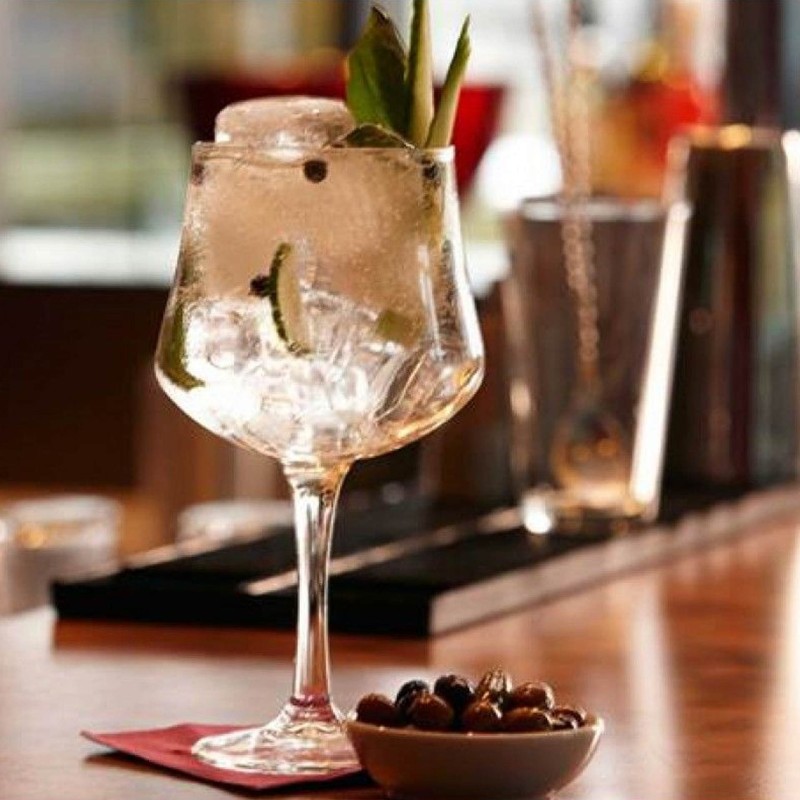 Gin & Tonic Glass 60Cl Arôme - VIDLIB000056 - Black Pepper & Basil